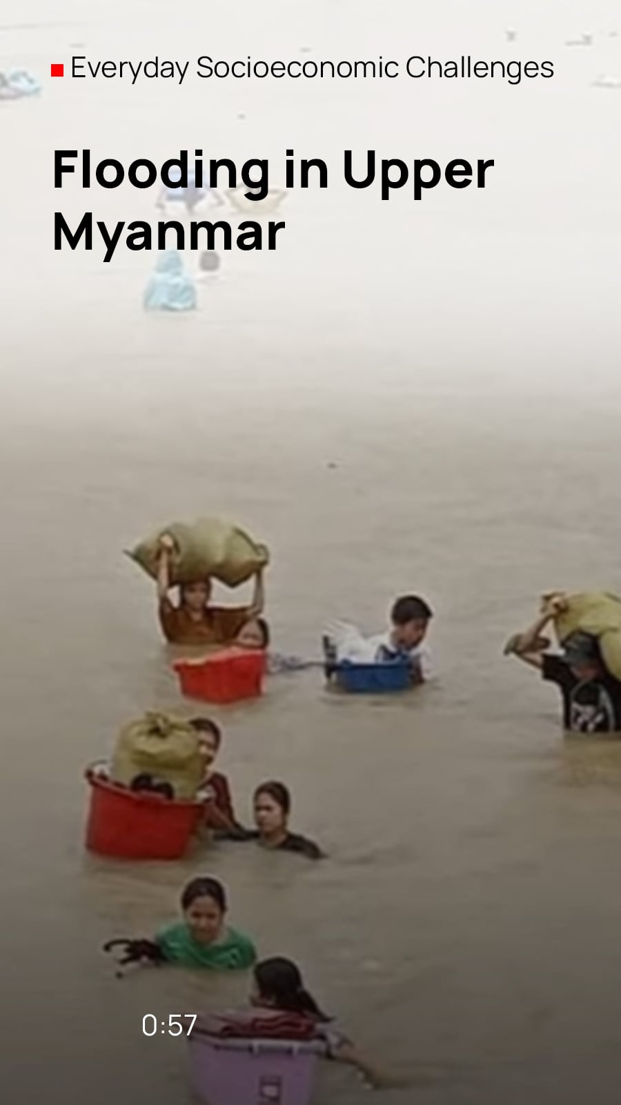 Flooding in Upper Myanmar | ISP-Myanmar