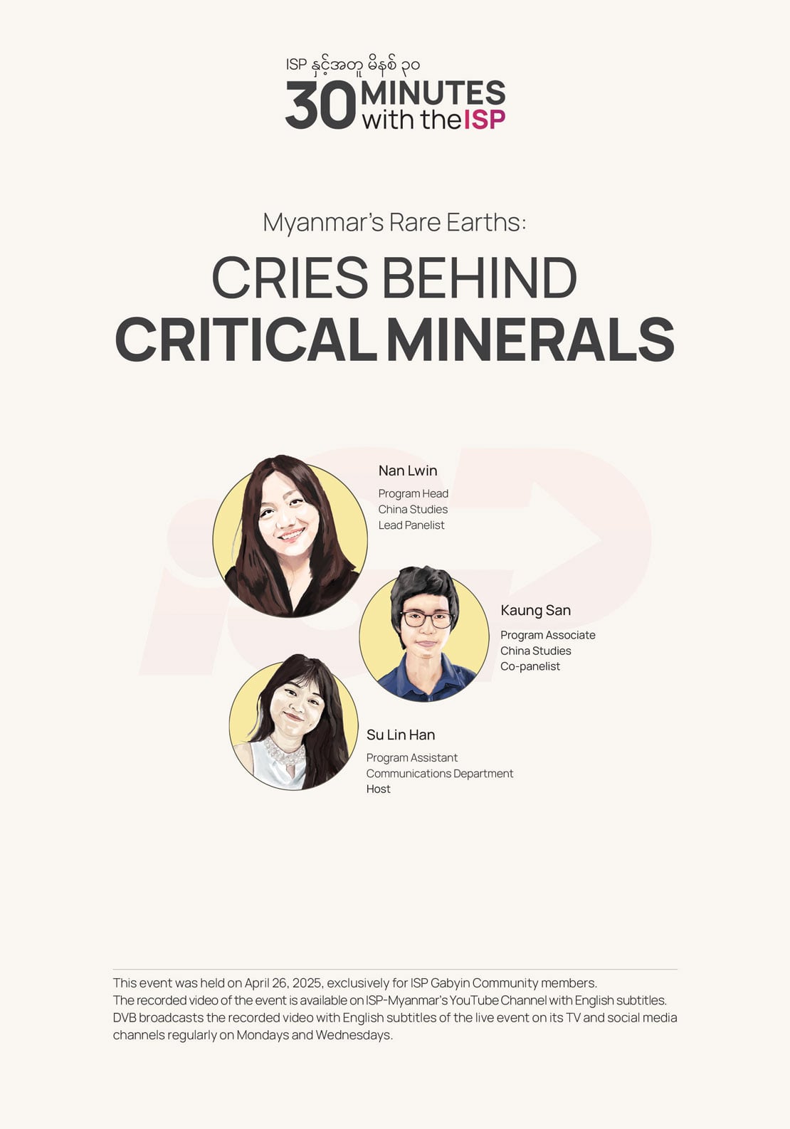 Myanmar’s rare earths: Cries behind critical minerals | ISP-Myanmar